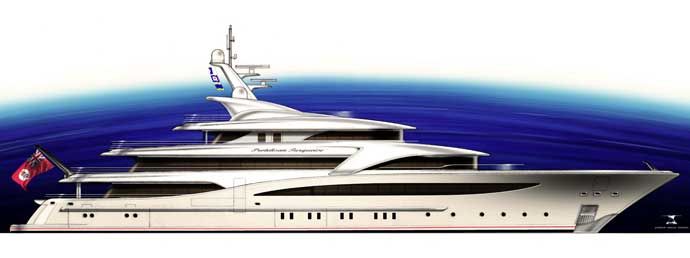 Proteksan's new-build 74m superyacht NB 55 comes on the market at ...